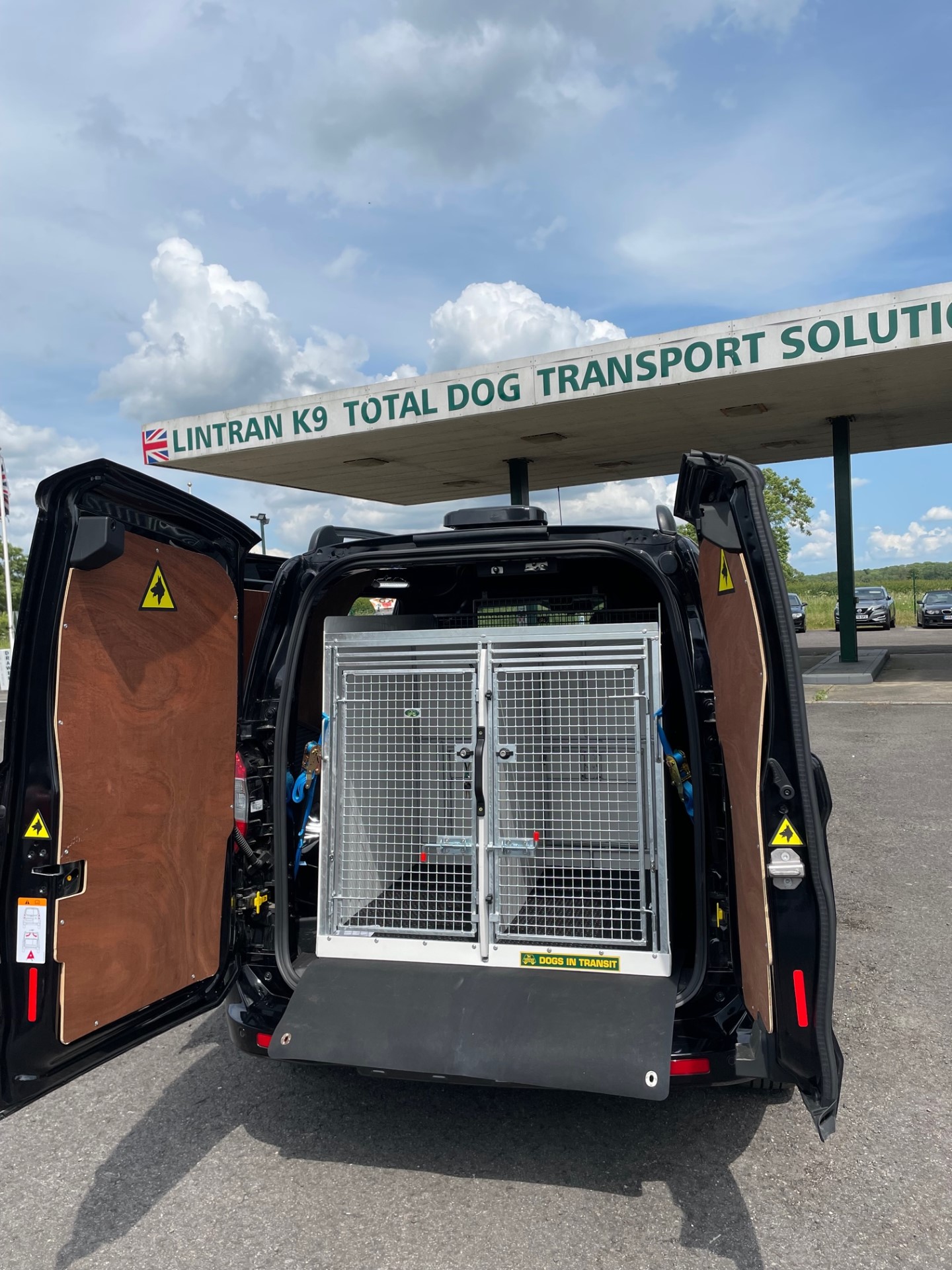 Custom Double Dog Box for Vans | Tailored Design | Lintran