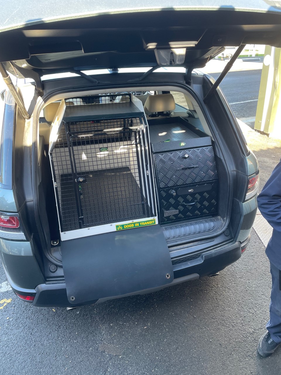 Transafe Side Stacker | Space-Saving Dog Box | Lintran